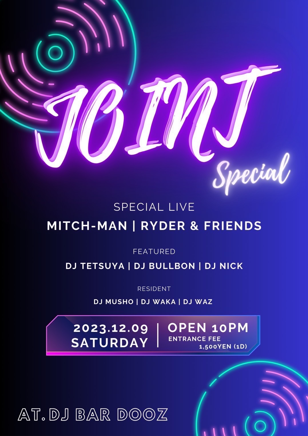 12/9 JOINT Special – MITCH-MAN official website